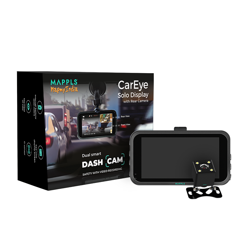 Buy careye solo display with rear camera from MapmyIndia Store